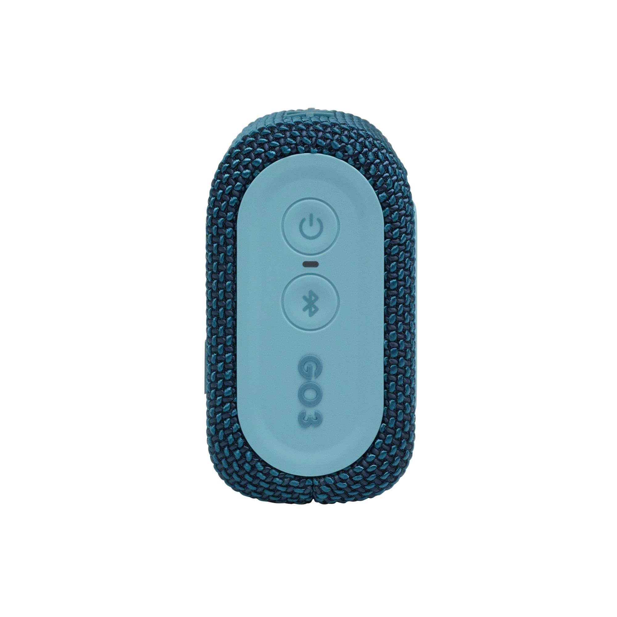 JBL Tune 510BT Wireless On-Ear Headphones with Purebass Sound + JBL Go 3 Portable Bluetooth Speaker - Blue