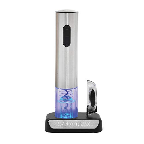 Kalorik Wine Opener, 30-Bottle, Stainless Steel
