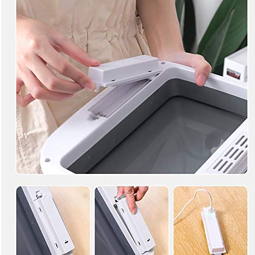 WPYYI Intelligent Trash Can Automatic Sensor Dustbin Smart Sensor Electric Waste Bin Home Rubbish Can for Kitchen Bathroom Garbage ( Size : 12L )