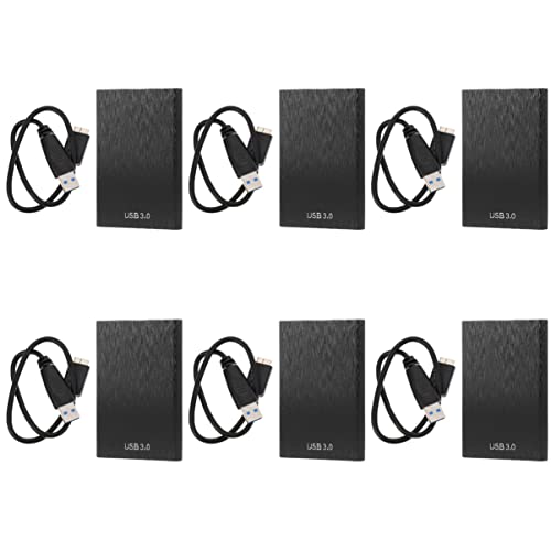 SOLUSTRE Laptop Hard Drive of 6 USB3. 0 Mobile Hard Drive USB3. 0 Mobile Hard Drive USB3. 0 Hard Disk Hard Disk HDD Pc Hard Drive