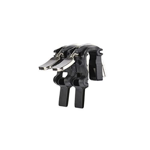 UKCOCO Black Buttons 1 Pair Artifact Chicken Shooter Chicken- Assist Black Shooting for Gaming Mobile Eating Button Tool Aim Quick Key Eat Phone Game Fire Games Trigger Conter S Metal Push Button