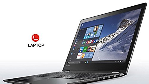 Lenovo Flex 4 15.6 Inch Touchscreen 2 in 1 Laptop PC (Intel Core i5-6200U 2.3GHz, FHD(1920X1080) IPS, 4GB DDR4 SDRAM RAM, 1TB Hard Drive, Windows 10 Home)