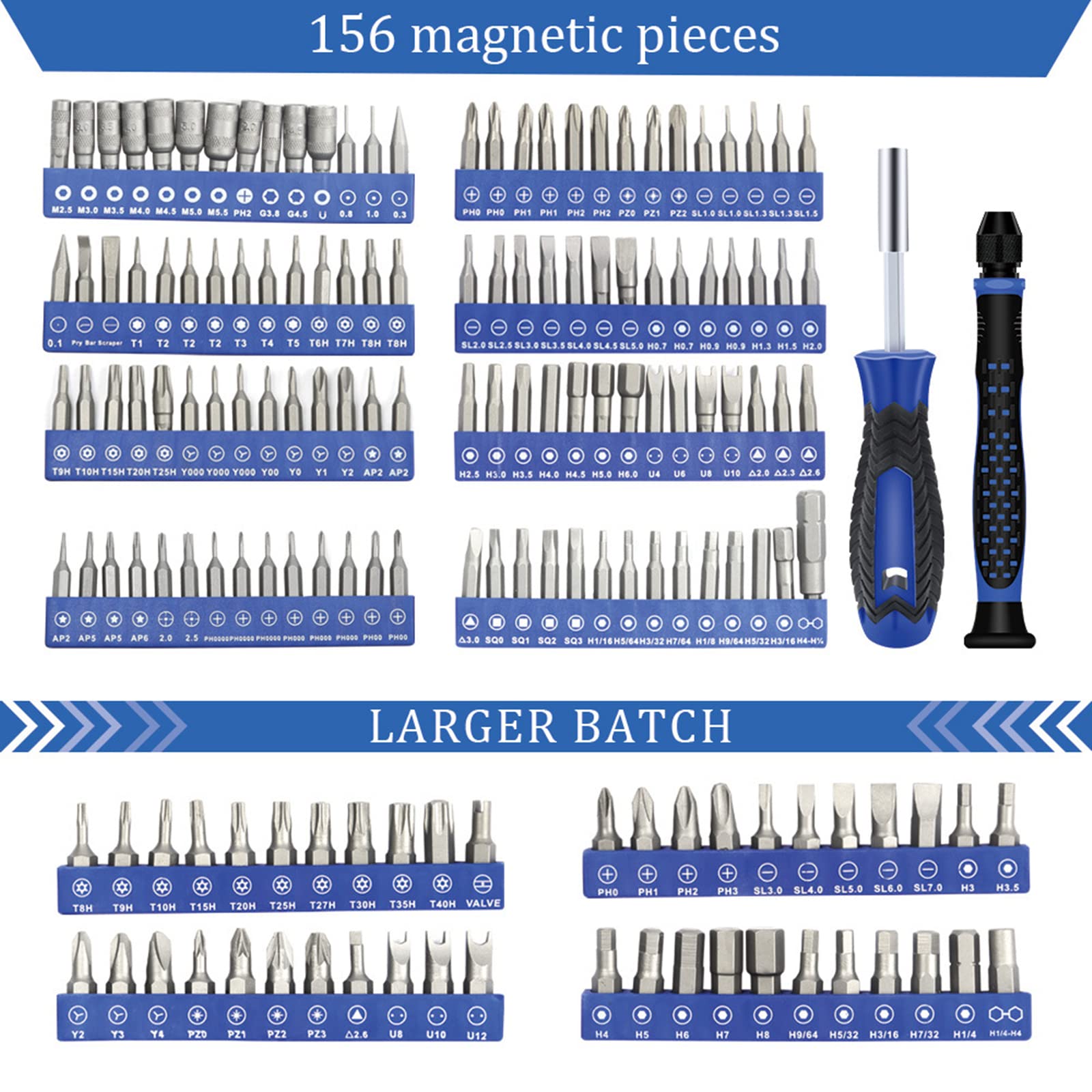 Precision Screwdriver Set, 170 in 1 Computer Repair Tool Kit, Laptop Screwdriver Kit, Electronics Repair Tool Kit for PC Mac Book Cell Phone iPhone Nintendo Switch PS4 Xbox Controller