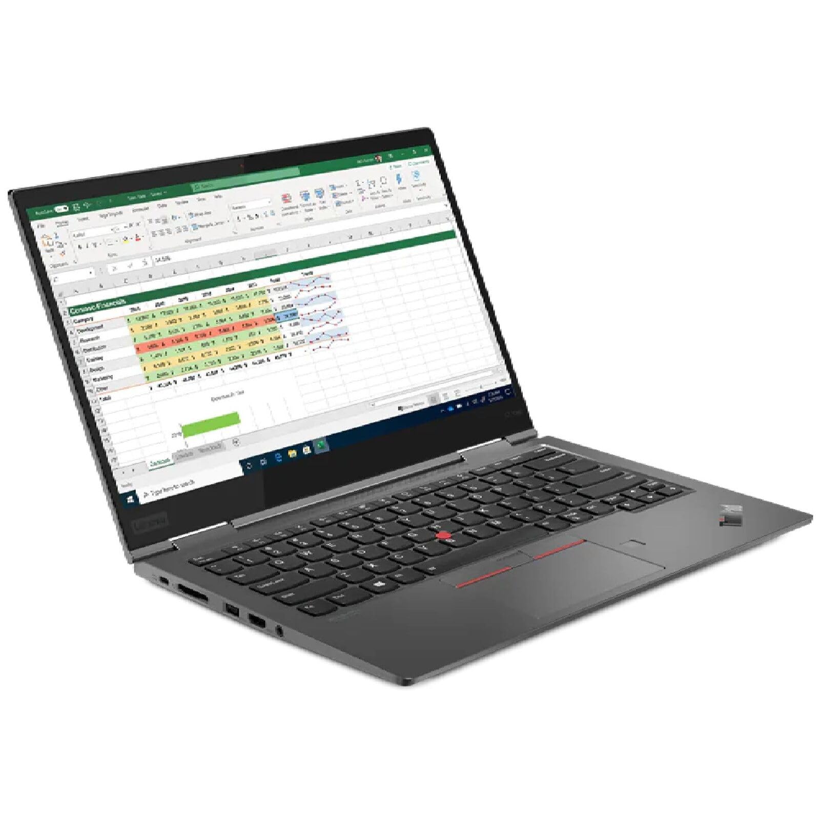 Lenovo ThinkPad X1 Yoga Gen 5 20UB001FUS 14" Touchscreen 2 in 1 Notebook - 1920 x 1080 - Core i5 i5-10210U - 8 GB RAM - 256 GB SSD - Iron Gray - Windows 10 Pro 64-bit - Intel UHD Graphics - in-pl