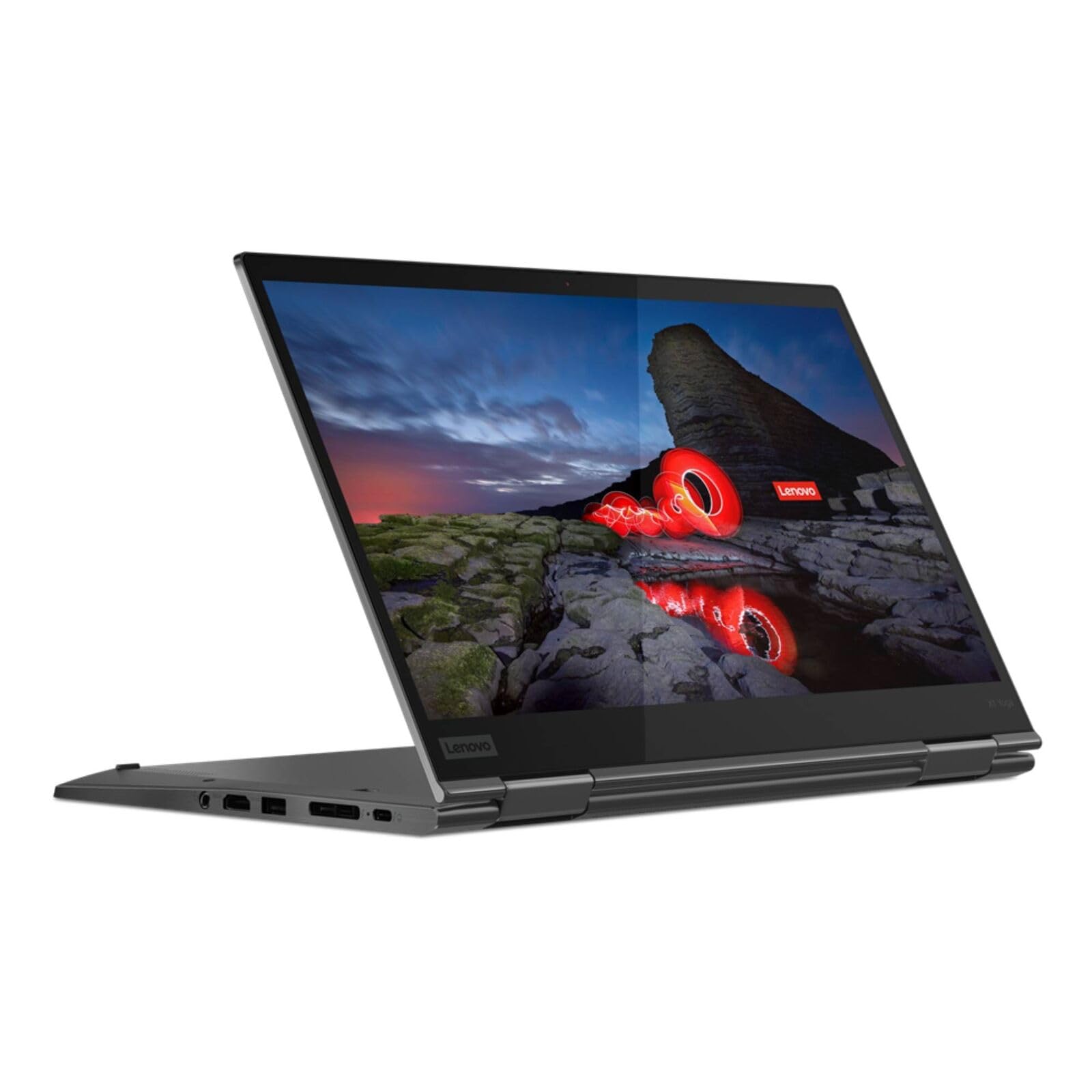 Lenovo ThinkPad X1 Yoga Gen 5 20UB001FUS 14" Touchscreen 2 in 1 Notebook - 1920 x 1080 - Core i5 i5-10210U - 8 GB RAM - 256 GB SSD - Iron Gray - Windows 10 Pro 64-bit - Intel UHD Graphics - in-pl