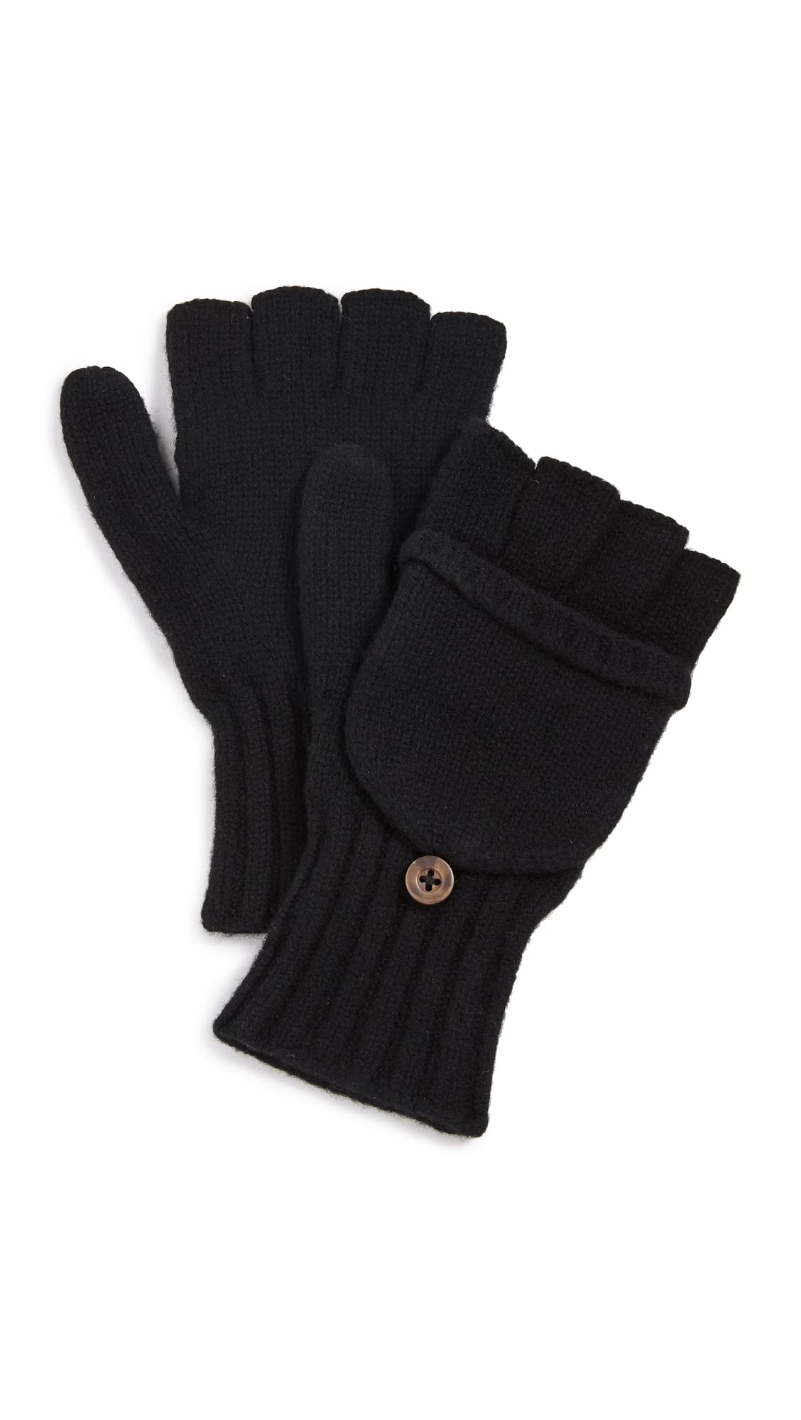 Madewell Merino Wool Glove Mittens True Black One Size