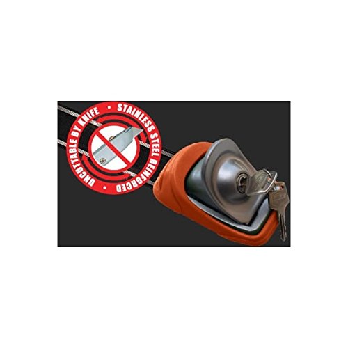KanuLock Lockable Tiedowns Set for Car or Truck