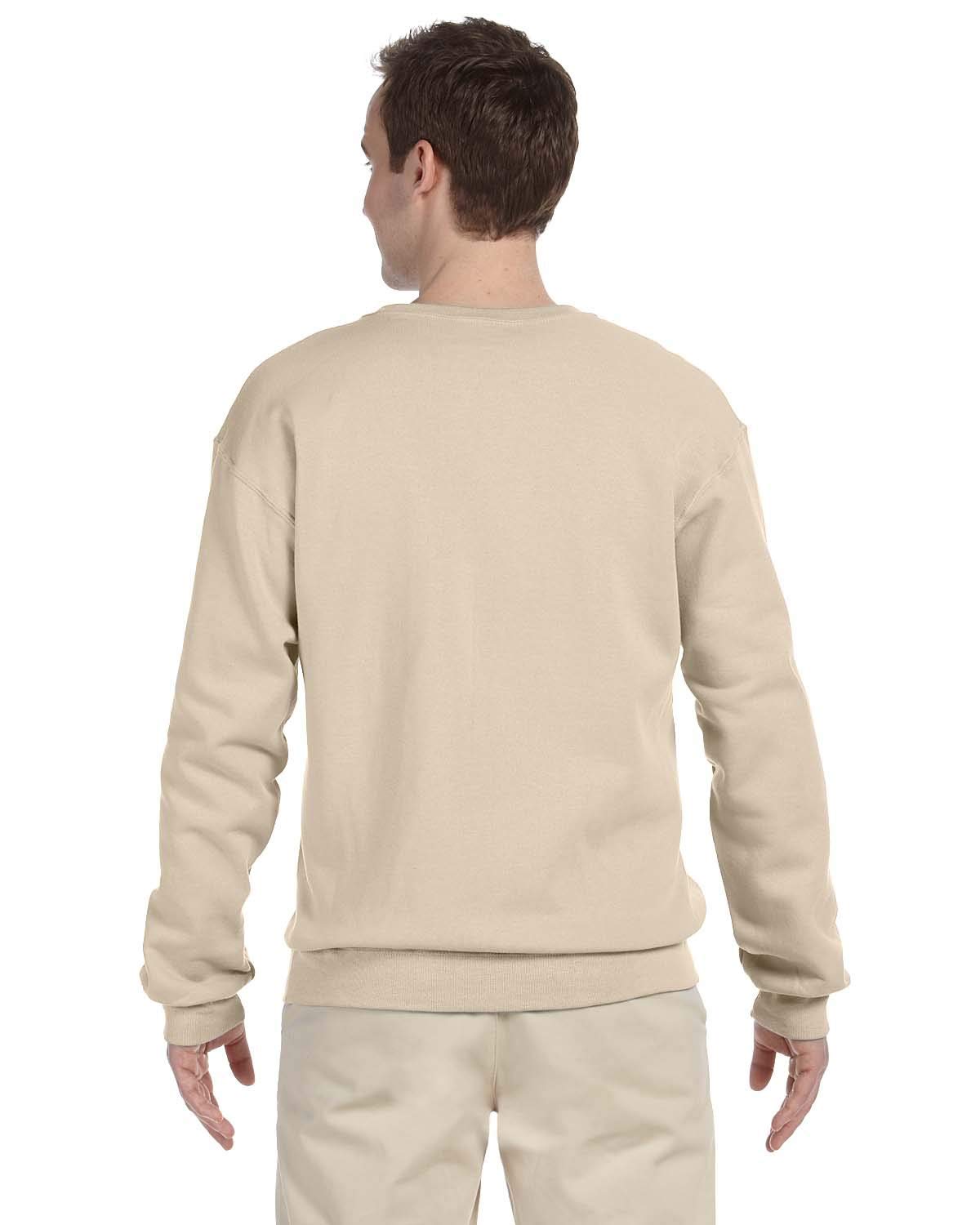 Jerzees - Crewneck Sweatshirt. 562M, 2XL, Sandstone