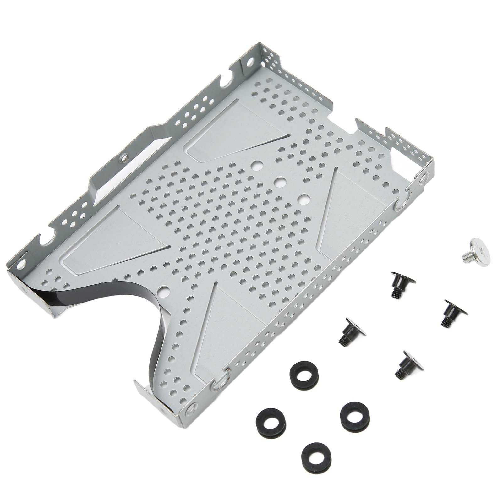 RANNYY Hard Disk Holder, Hard Disk Drive Mounting Bracket Replacement Metal Hard Drive Caddy for PS4 Slim Console