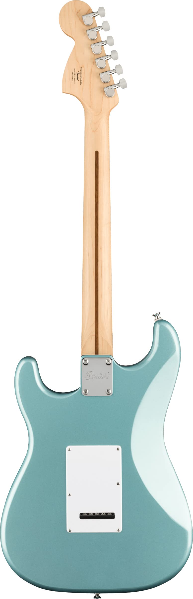 Squier Affinity Series FSR Stratocaster Electric Guitar, Ice Blue Metallic, Laurel Fingerboard