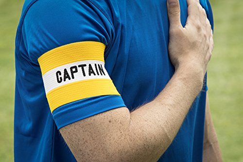 Kwik Goal Adult Captain Arm Band, Black