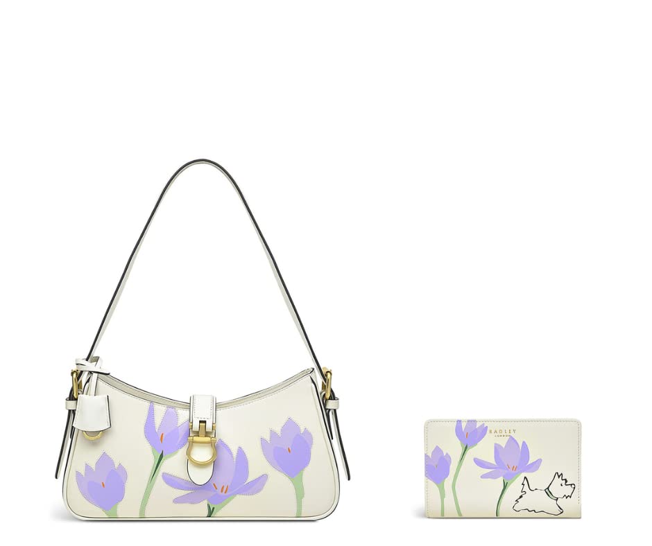 RADLEY London Linden Gardens - Spring Bulbs - Small Ziptop Shoulder & Medium Bifold Wallet