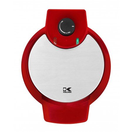 Kalorik Heart Shaped Waffle Maker, WM 42583 R, Make Perfect Heart Shaped Waffles For Breakfast Lunch and Dinner, Red