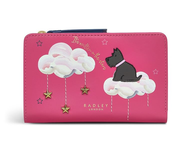 RADLEY London Womens It's Written in The Stars Pink Medium Bifold Purse S8895673, Pink, M, Modern