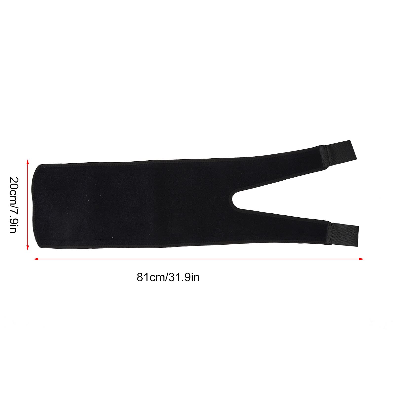 Raguso Thigh Wrap, Prevent Injuries Polyester Fiber Elastic Breathable Thigh Brace Adjustable for Men