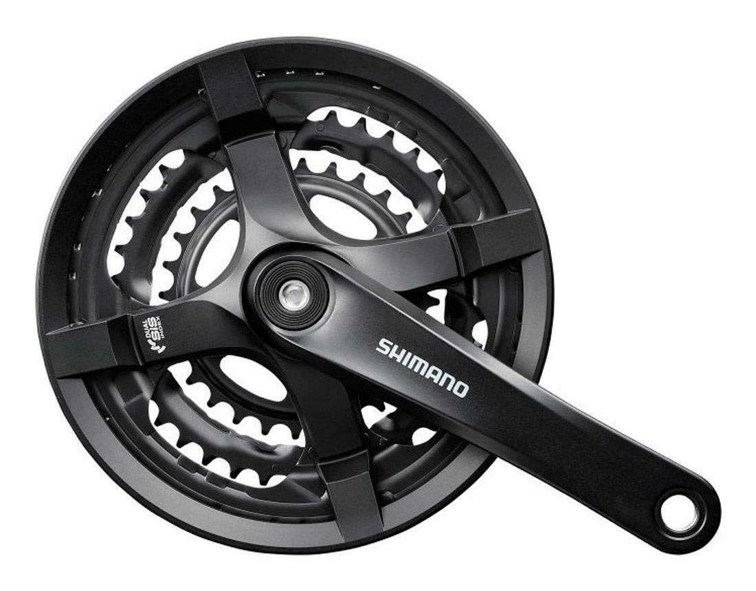 lundeng OEM SHIMANOTourney FC-TY501 Mountain Bicycle Crank Set 6/7/8 Speed 170MM 42/34/24T