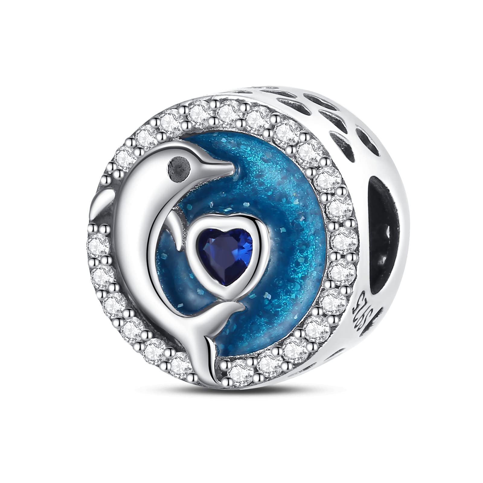 KUNSIR Charms Beads fits Pandora Charm bracelets for Woman-925 Sterling Silver Dangle Pendant Bead,Girl Jewelry Beads Gifts, Happy Birthday Charms for Women Bracelet&Necklace