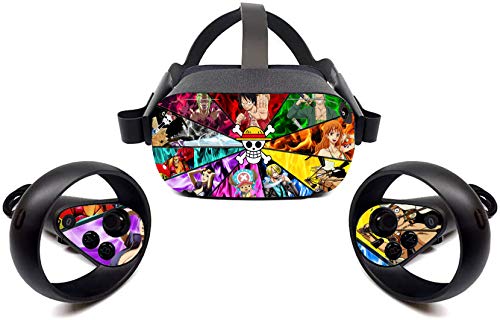 Oculus Quest VR Headset Skin sticker Japanese Manga Vinyl Decal for Headset and Controller by ok anh yeu