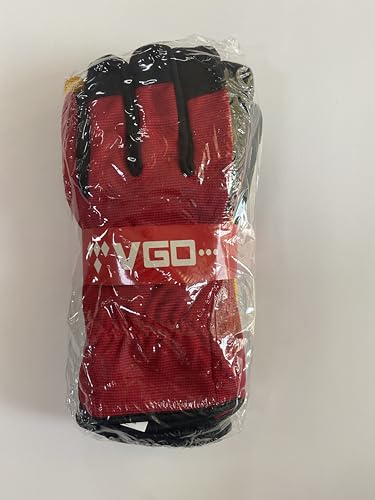 Vgo... 5-Pairs Multi-Functional Safety Work Gloves, Builder Gloves, Gardening Gloves, Light Duty Gloves, Value Pack (Size L, 5 Colors, AL8736)