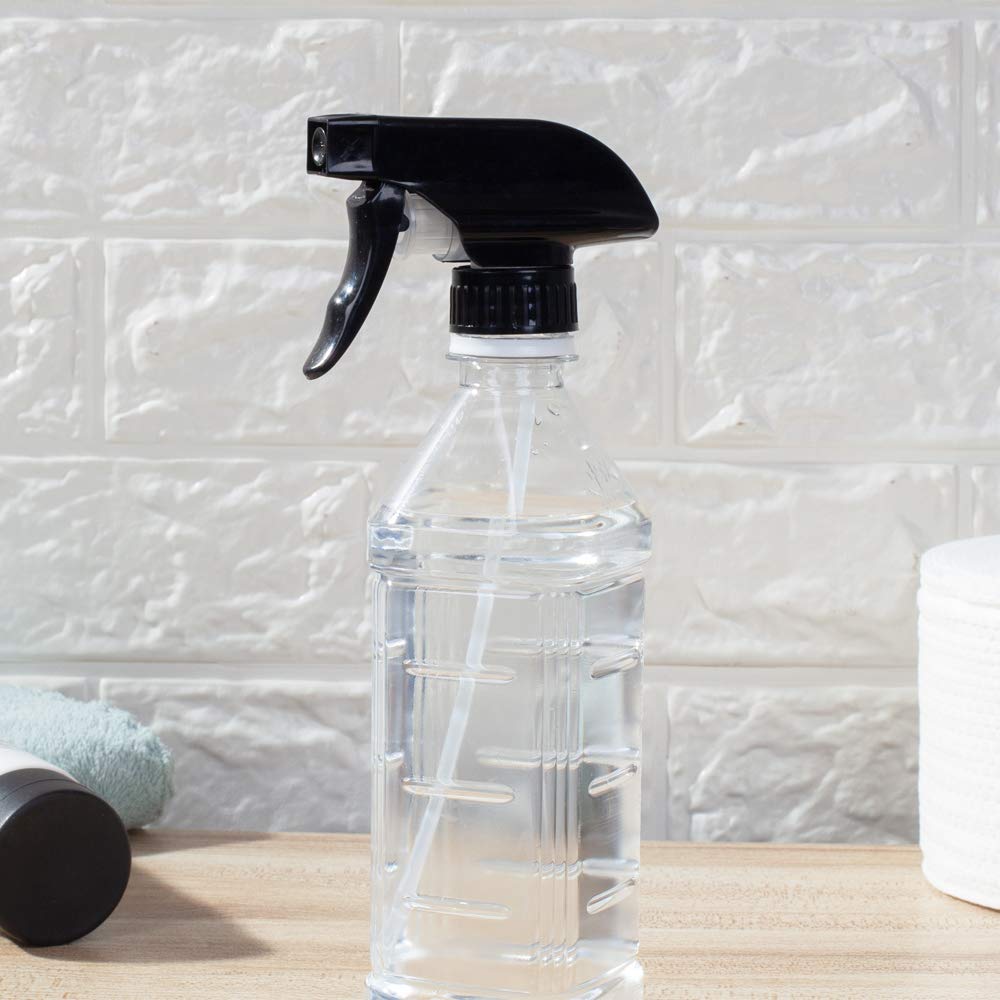 LEWISCARE LC Trigger Sprayer Fits Standard 8 oz /16 oz 28/400 Round Neck Bottles, 4 Pack