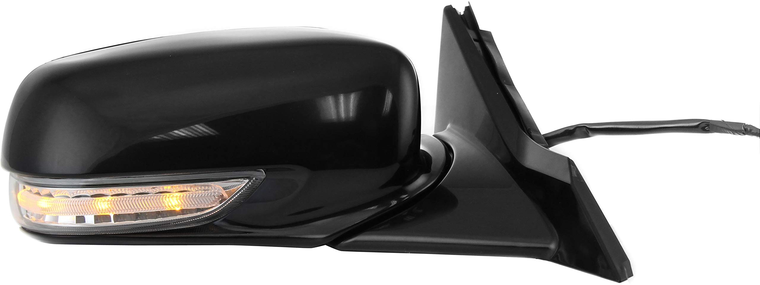 Kool-Vue Mirror Compatible with 2009-2014 Acura TL Passenger Side With Heated, Manual Folding, In-housing Signal Light