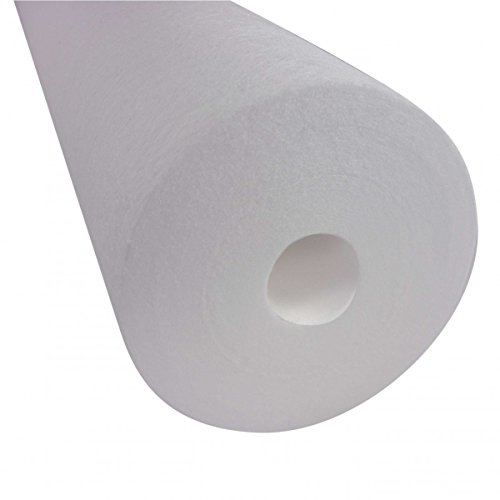 Tier1 5 Micron 10 Inch x 4.5 Inch | 16-Pack Spun Wound Polypropylene Whole House Sediment Water Filter Replacement Cartridge | Compatible with Pentek DGD-5005, 155357-43, WDGD-5005, Home Water Filter