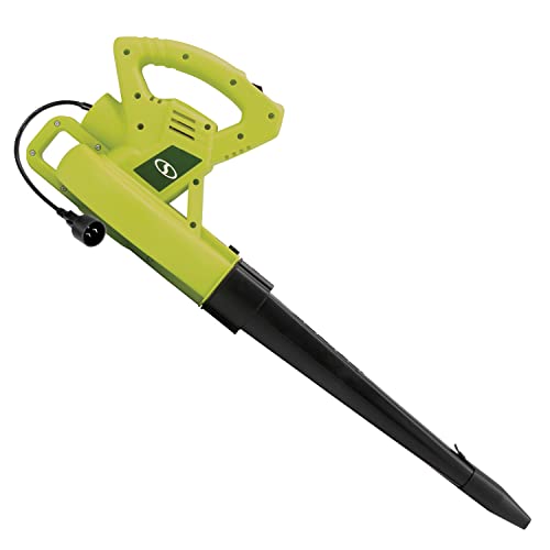 Sun Joe SBJ601E-P2 2-Speed Electric Blower, 215 MPH, 10 Amp (Green)