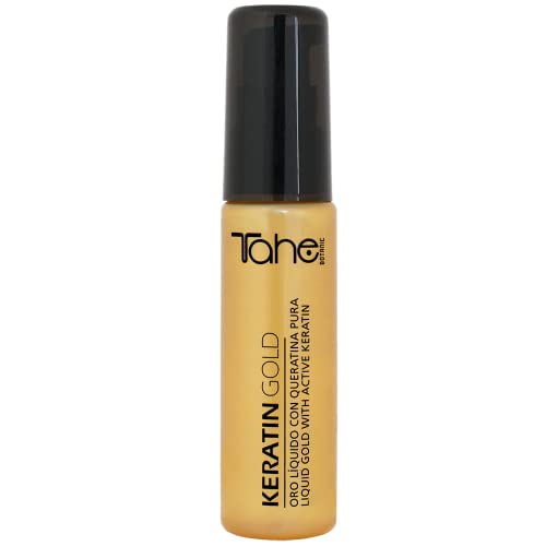 Tahe Keratin Gold Shampoo 800ml + Mask 800ml + Keratin Serum 30ml