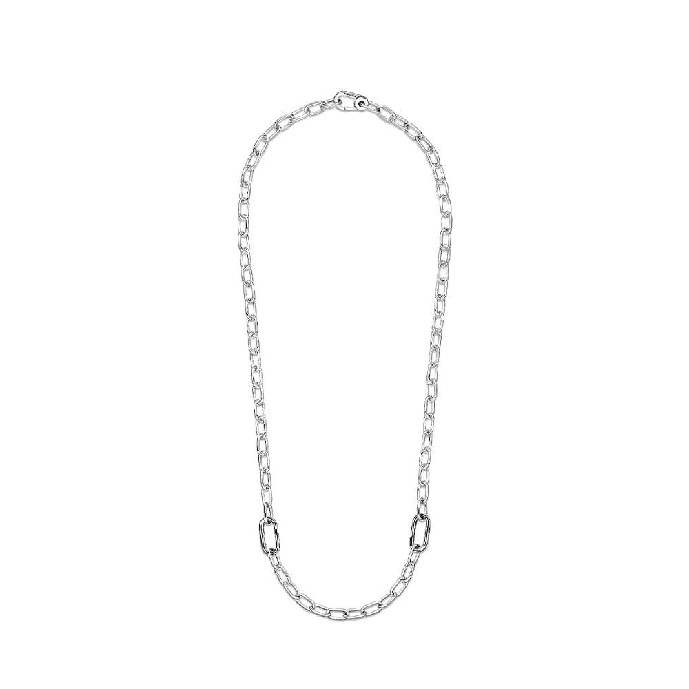 Pandora Link Chain Necklace - Elegant Women's Jewelry - Compatible Me Charms - Great Gift for Her - Sterling Silver - 19.7"
