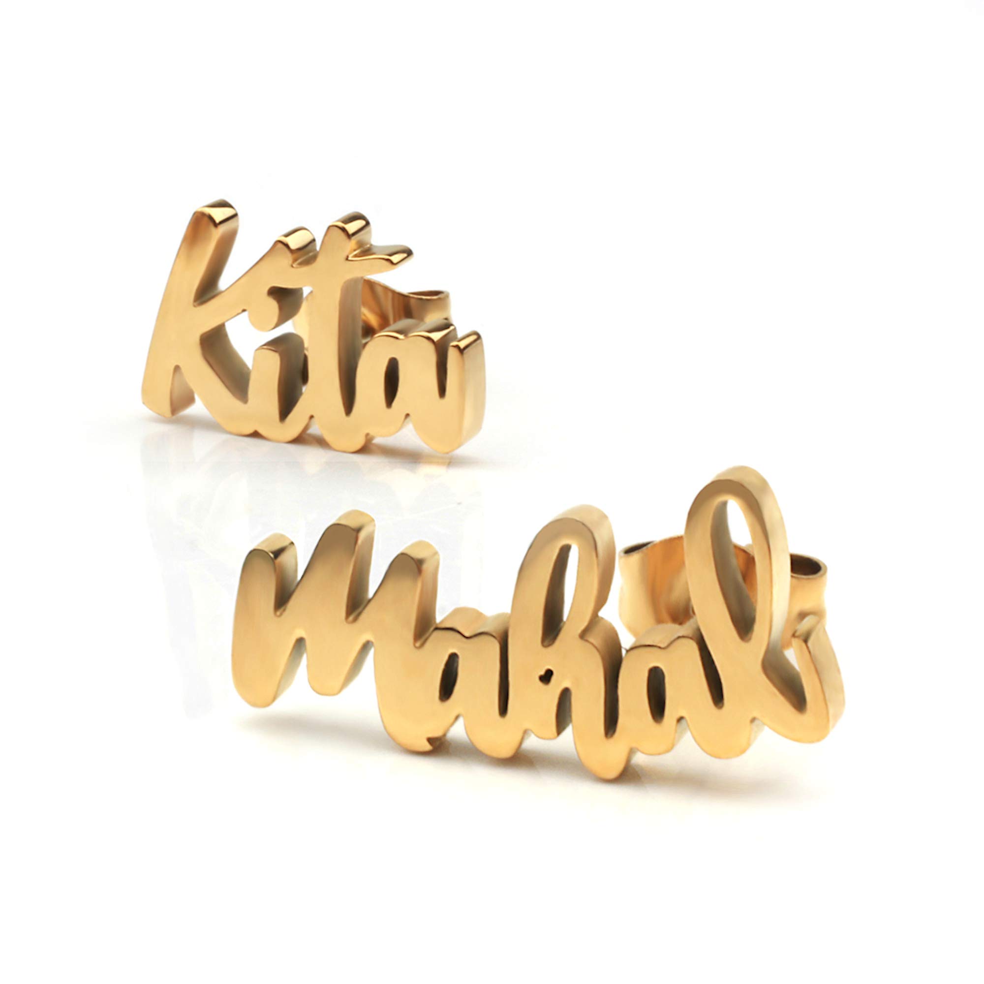 Mahal Kita Earrings, Tagalog, Filipino pride jewelry, I love you