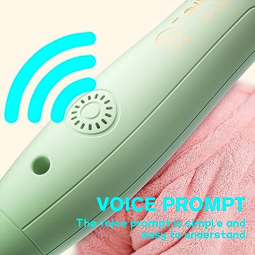 K&K Thermal Brush, 1.25 Inch Heated Round Brush, Professional Heated Curling Ceramic Tourmaline Ionic Curling Iron, Hot Styling Volumizing Brush, Dual Voltage