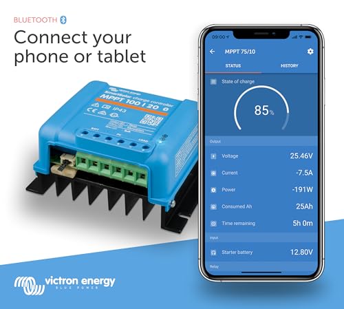 Victron SmartSolar MPPT 100|20 Solar Charge Controller - 100V, 20A