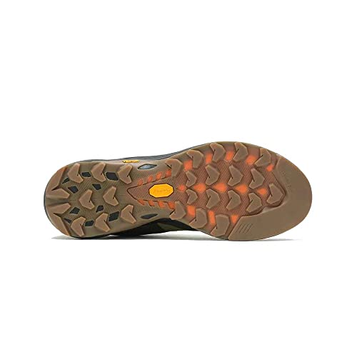 Merrell Mqm 3 Sneakers for Men Offers Textile Lining, Round-Toe Silhouette, and Lace-Up Closure Olive 11 M