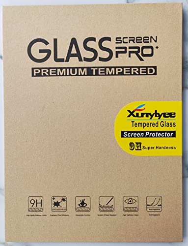 XunyLyee [2 Pack Screen Protector for iPad 10th Generation 10.9" Bubble Free Easy Installation Tempered Glass Film