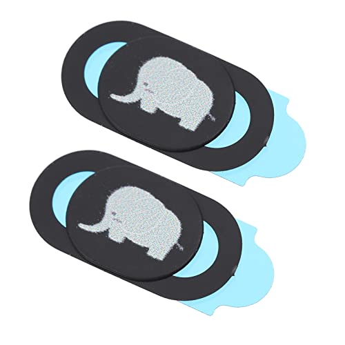 SOLUSTRE Computer Camera 2 pcs with Blocking Adhesive and Compatible Desktop Smartphone Privacy Your Phone Cover Web Laptop for Blocker Lid Cute Webcam Pattern Tablet Camera Slide Computers Laptops