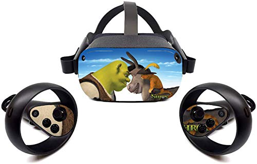 Oculus Quest VR Headset Skin sticker 3D Anime Vinyl Decal for Headset and Controller by ok anh yeu