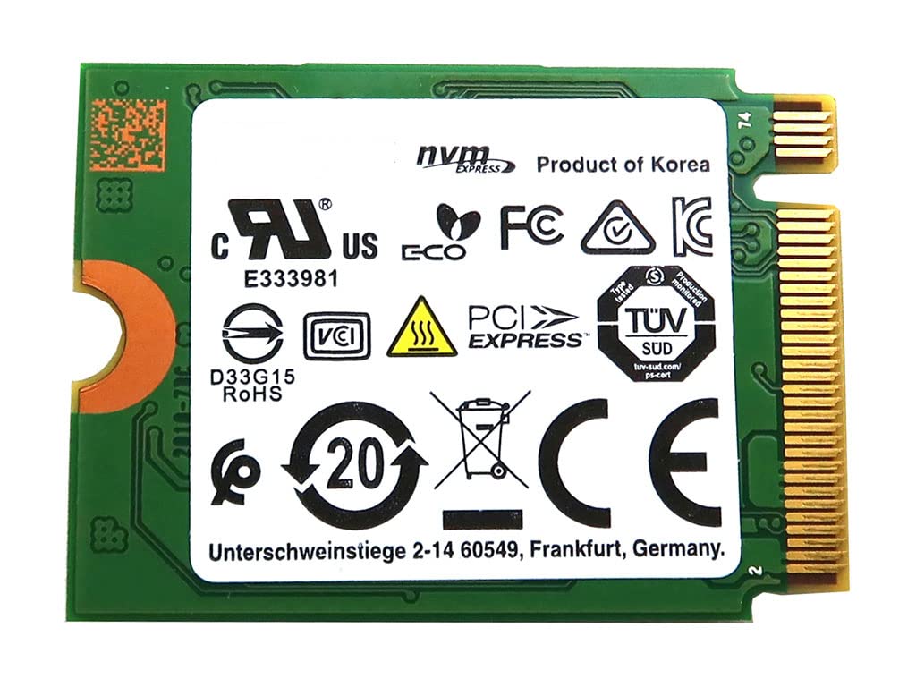 Solid State Drive HFM256GDGTNI-82A0A Compatible Replacement Spare Part for SK Hynix BC511 HFM256GDGTNI 256GB M.2 2230 NVMe PCIe Gen3 x4 SSD