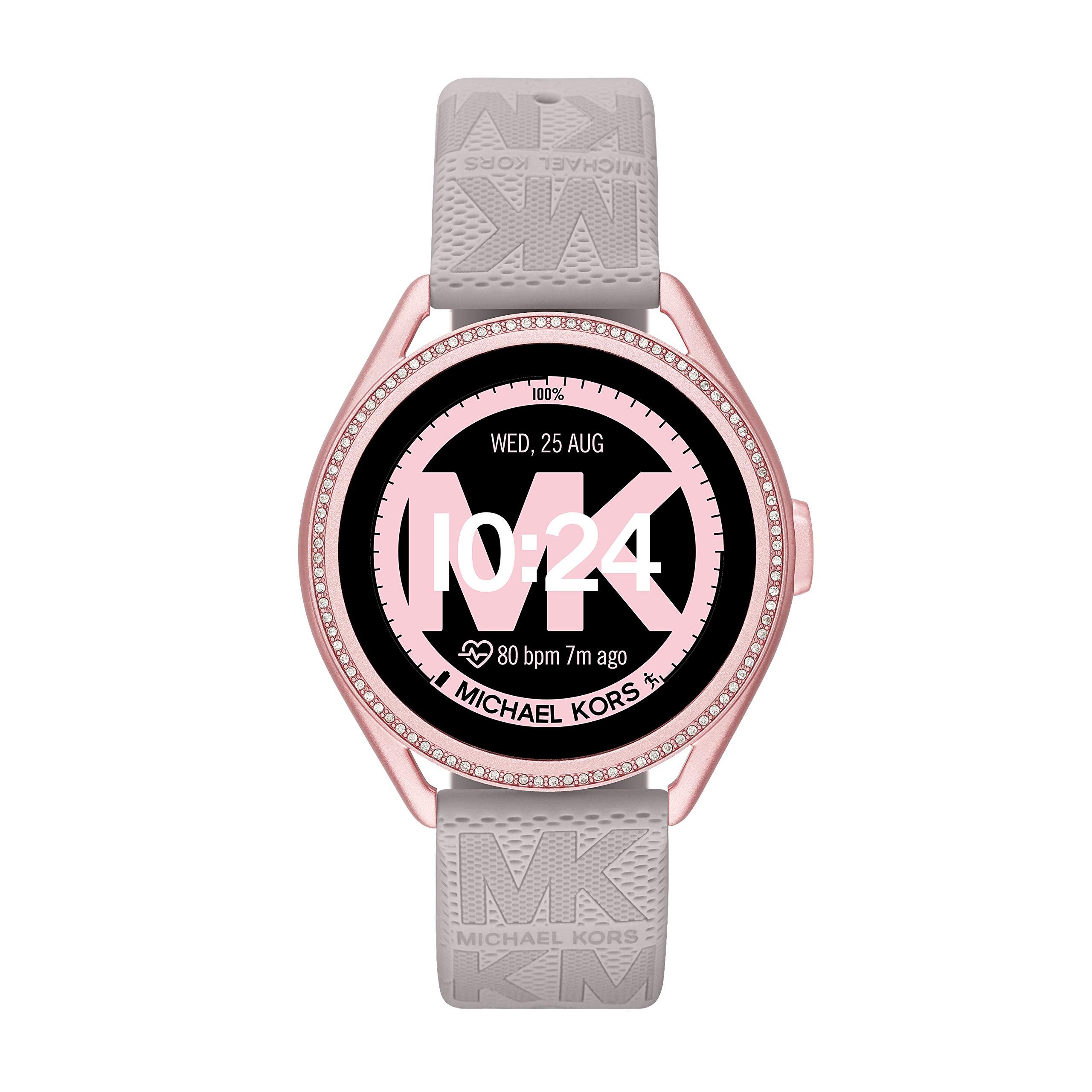 Michael Kors Women's MKGO Gen 5E 43mm Touchscreen Smartwatch with Fitness Tracker, Heart Rate, Contactless Payments, and Smartphone Notifications