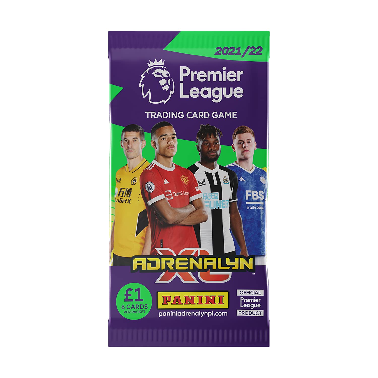 Panini Premier League 2021/22 Adrenalyn XL (x70 Packs)