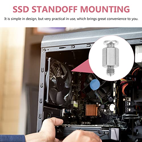 SOLUSTRE Laptop Stand Laptop Mount 20pcs State Kit for Nut Metal Disk Part Hexagonal Mounting M. Computer Hex Screw Motherboard Ssd Hard Accessory Drive Laptop Stand Computer Stand