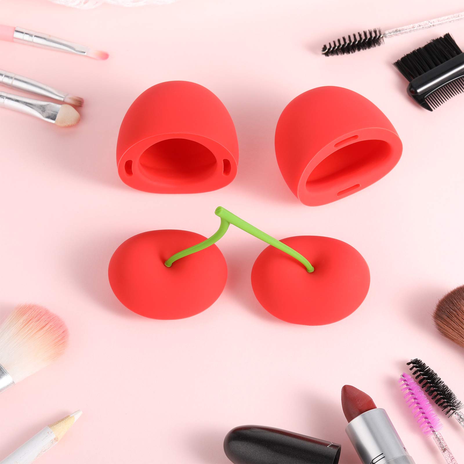 Lips Enhancer Plumper Tool Device Quick Lip Plumper Bigger Mouth Lip Plumping Device Enhancer Lips Enlargement Tools Lip Trainer for Women Girls