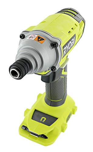 Ryobi P235 1/4 Inch One+ 18 Volt Lithium Ion Impact Driver with 1,600 Pounds of Torque (Battery Not Included, Power Tool Only)