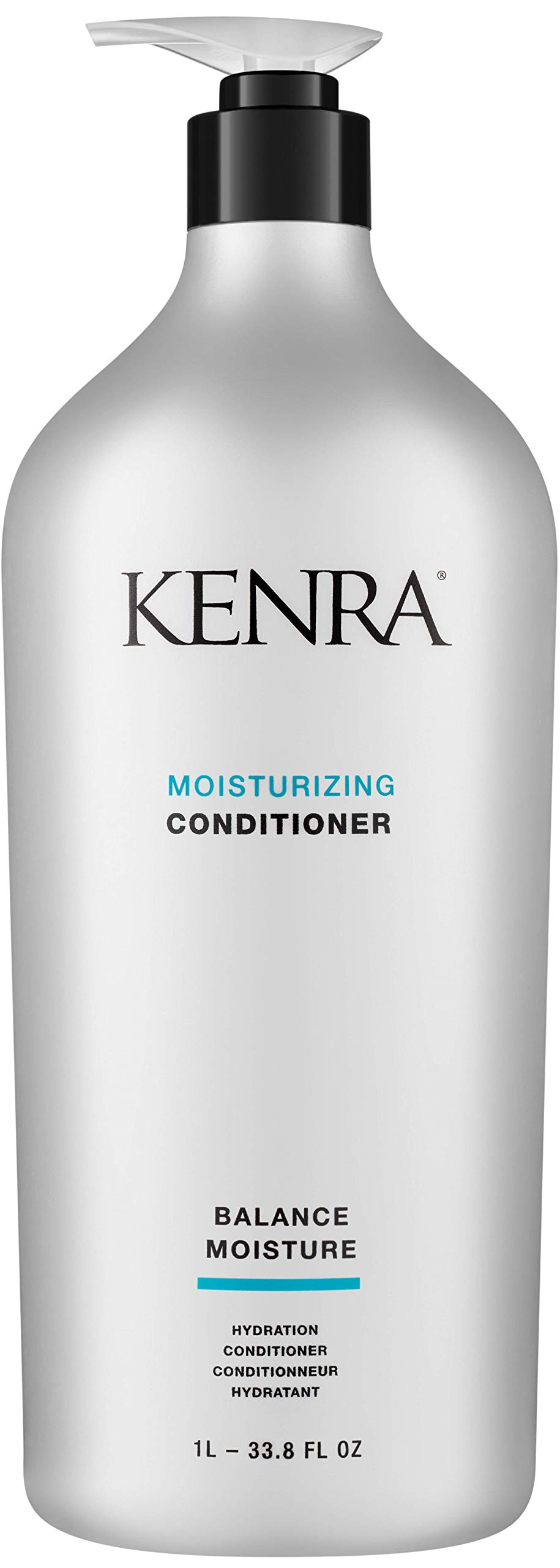 Kenra Moisturizing Conditioner | Balance Moisture | Hydrates For Smooth, Soft, & Shiny Hair | Improves Manageability By Over 50% | Increases Softness & Shine | All Hair Types | 33.8 fl. Oz