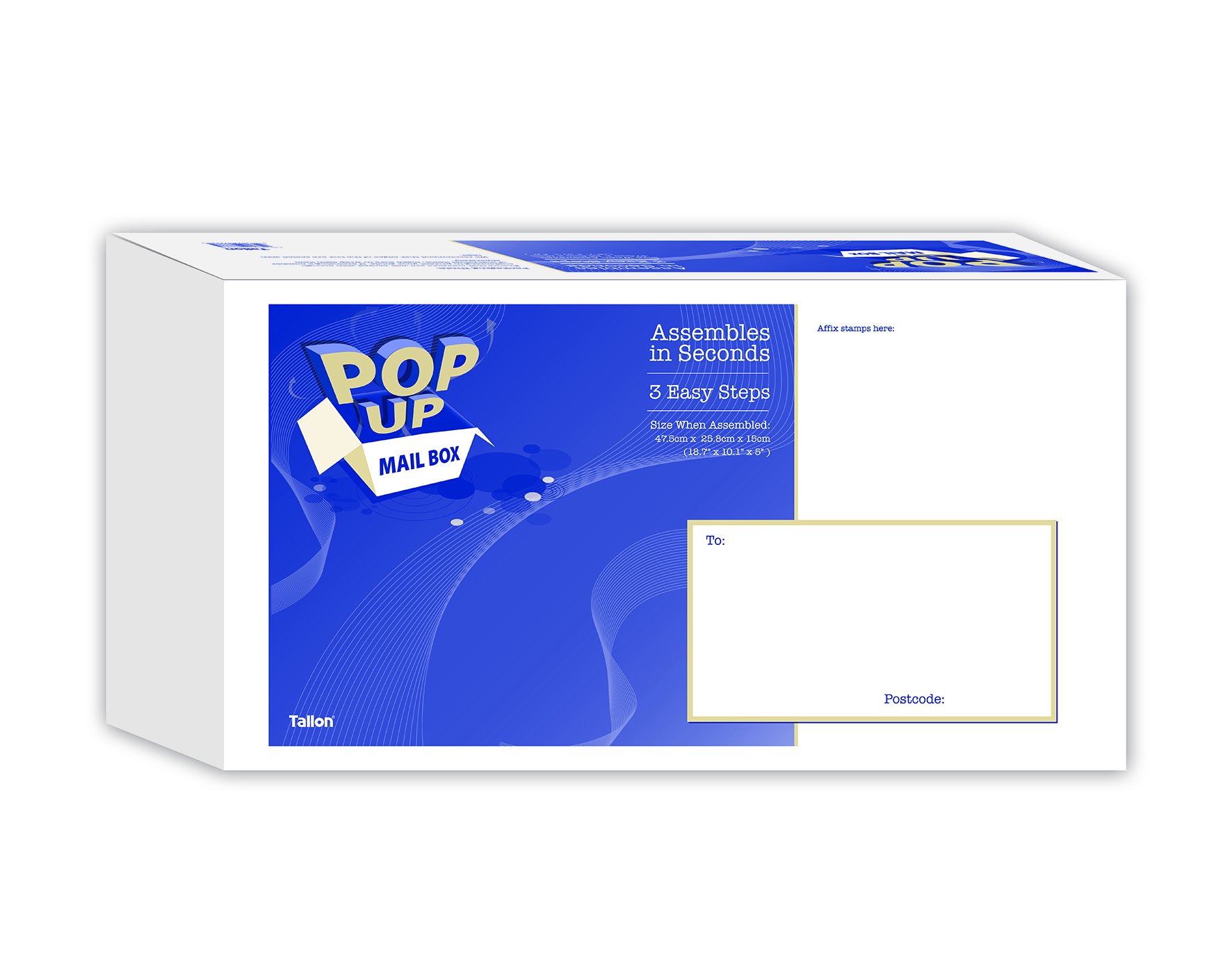 Just Stationary World Wide Pop Up Mailing Box