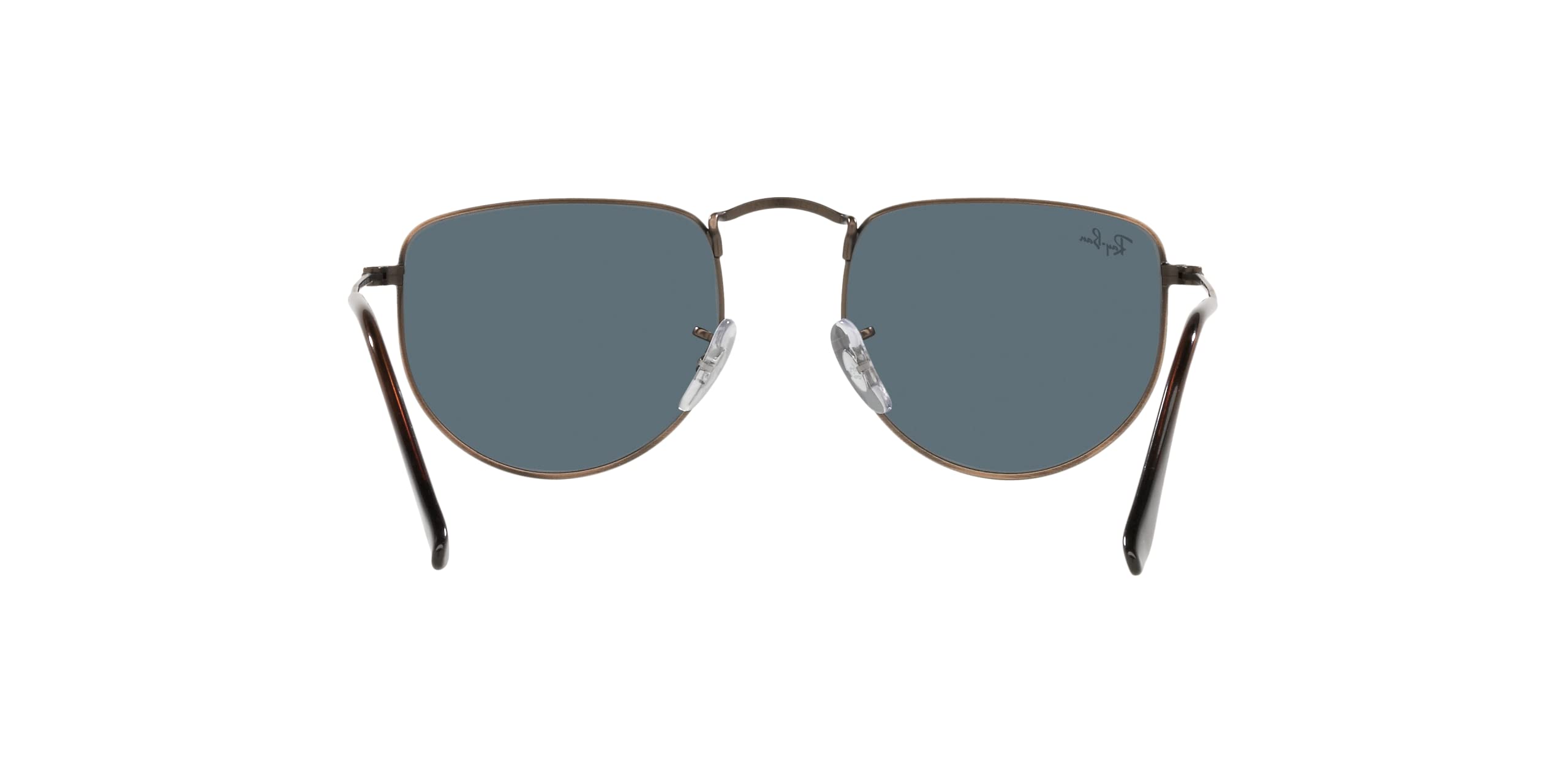 Ray-Ban RB3958 Elon Round Sunglasses, Antique Copper/Blue, 47 mm
