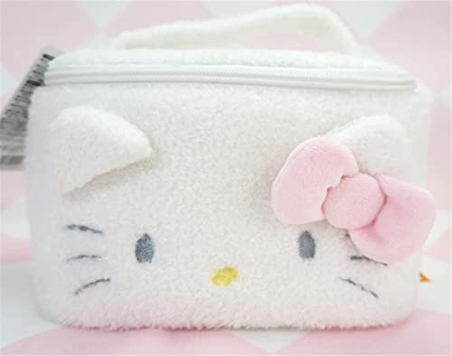 lierde Plush Bag Cosmetic Storage Bag Purse Storage Bag Packaging Christmas Decorations (Pink White)