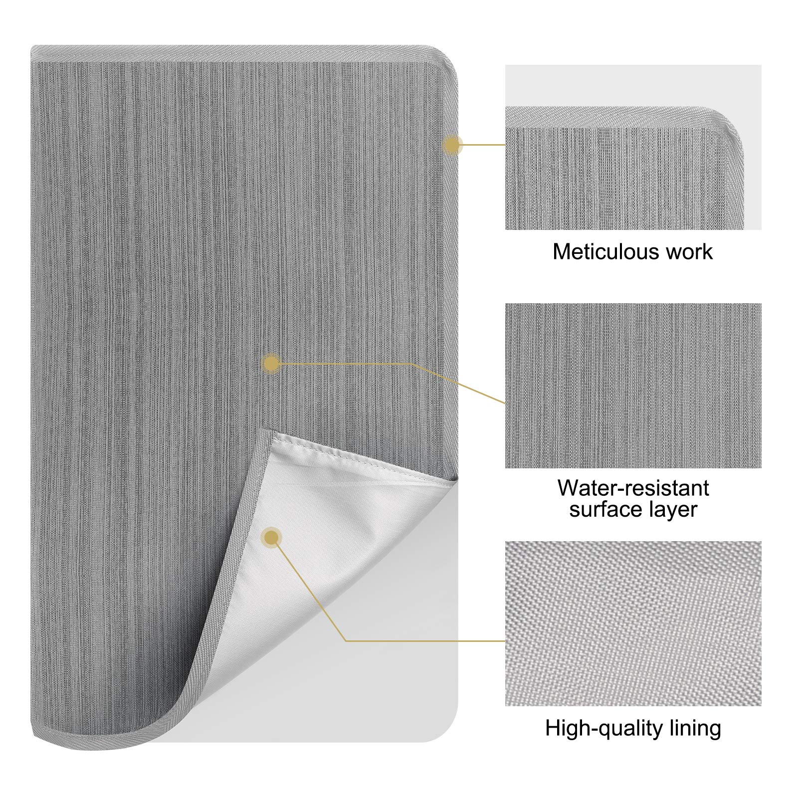 MASiKEN Universal Cover for PS5 Console, Dust Cover Place Upright, Soft Neat Lining Dust Protector for Playstation 5 Digital and Disc Version, Precision Cut Easy Access Cable Port (Grey)
