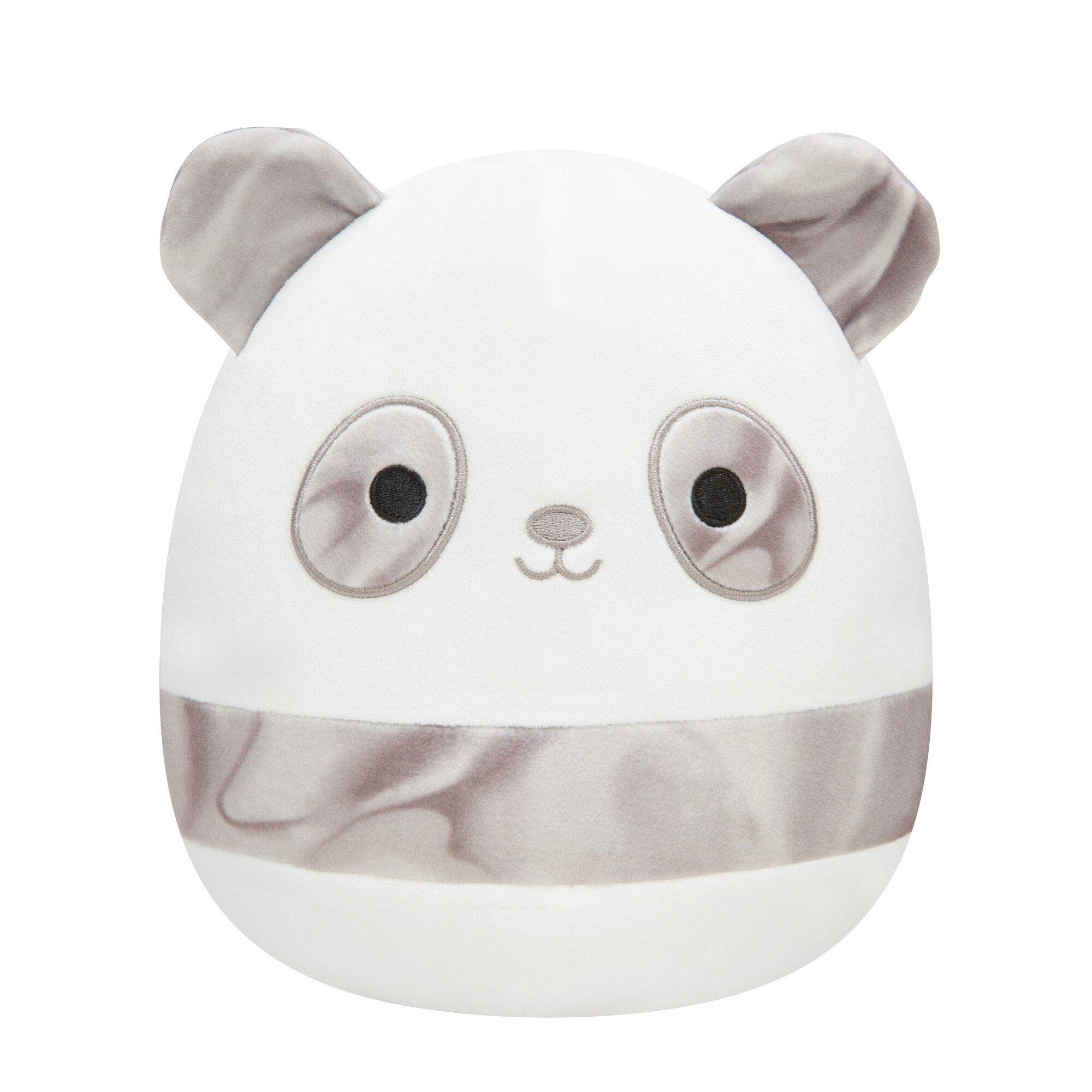 Squishmallows Kellytoy Official 8 Inch Rolland The Gray Marbled Panda Exclusive (S8-#1286)