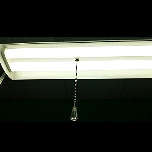 LED Shop Light for Garages, Work Areas and Shops - 4 Foot with Plug - 4200 Lumen - 4000K Cool White - Linkable