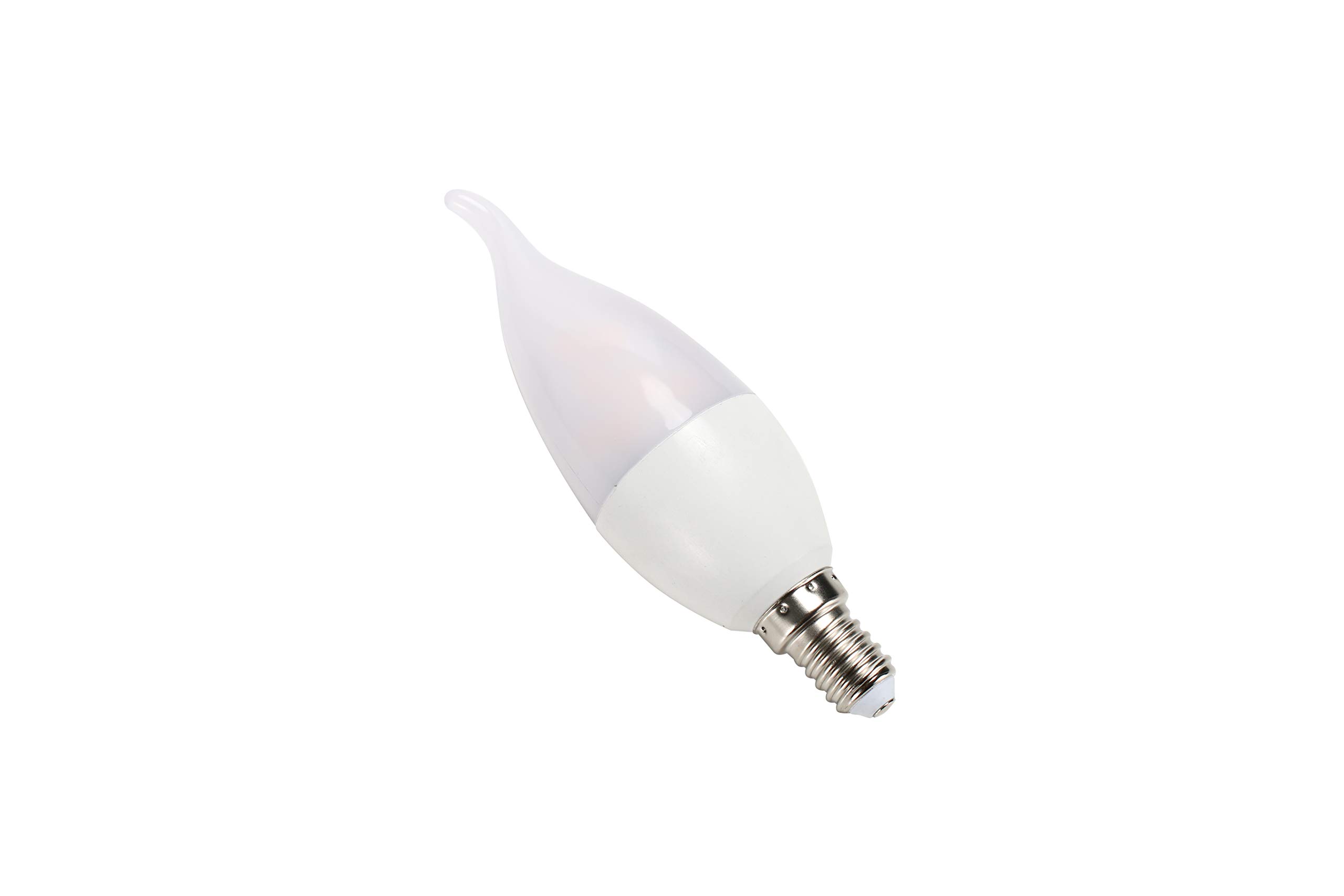 LED VIVID FLAME-LED Flame Bulb Flame Effect Light with UL Certification for E12 Base Chandelier Light Candle Light Bulbs LED Flickering Bulbs for Cafe/Garden/Hotel/Party/Bar(1 Pack)
